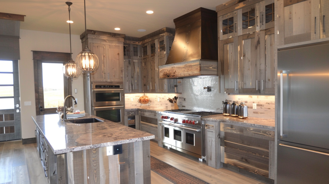 Cozy Up Your Kitchen with Rustic Kitchen Cabinets Cabinets Bay LLC