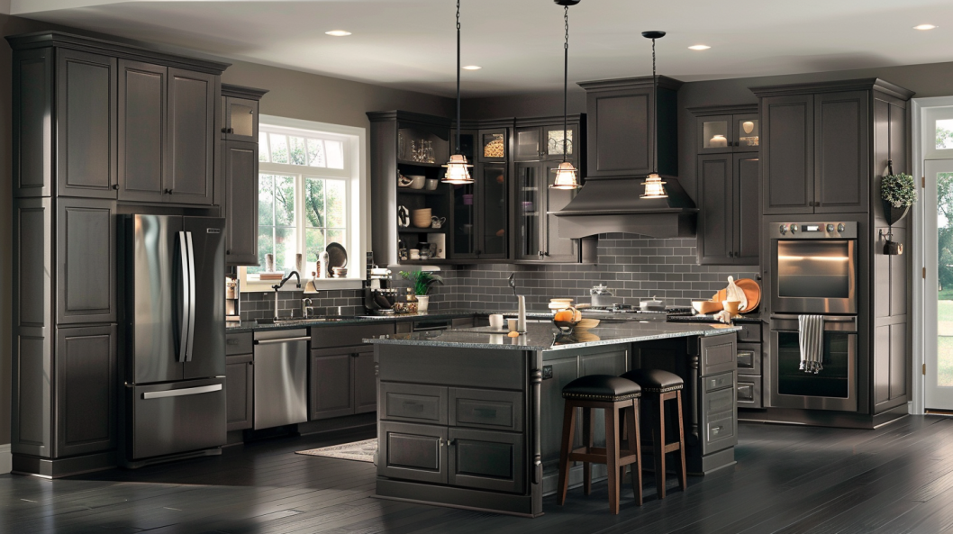 What Color Goes With Gray Walls? | Perfect Cabinet Colors Cabinets Bay LLC