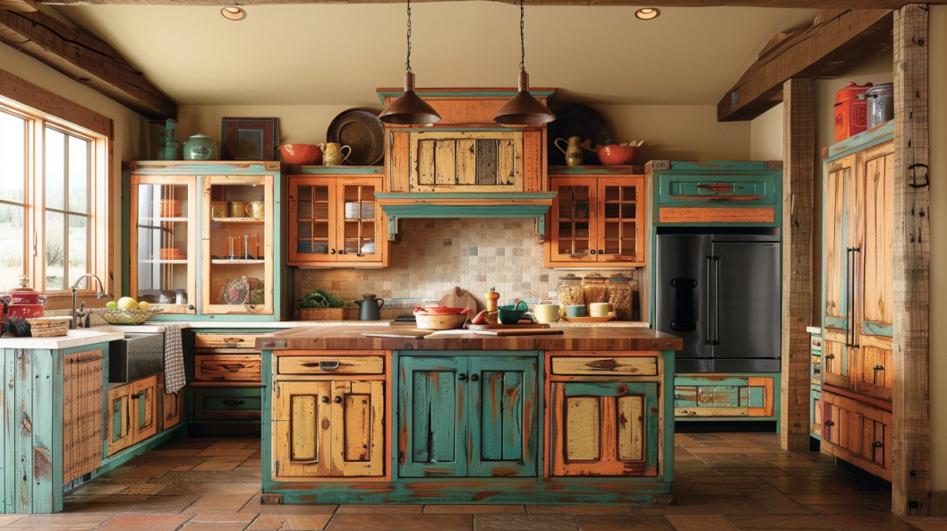 Cozy Up Your Kitchen with Rustic Kitchen Cabinets Cabinets Bay LLC