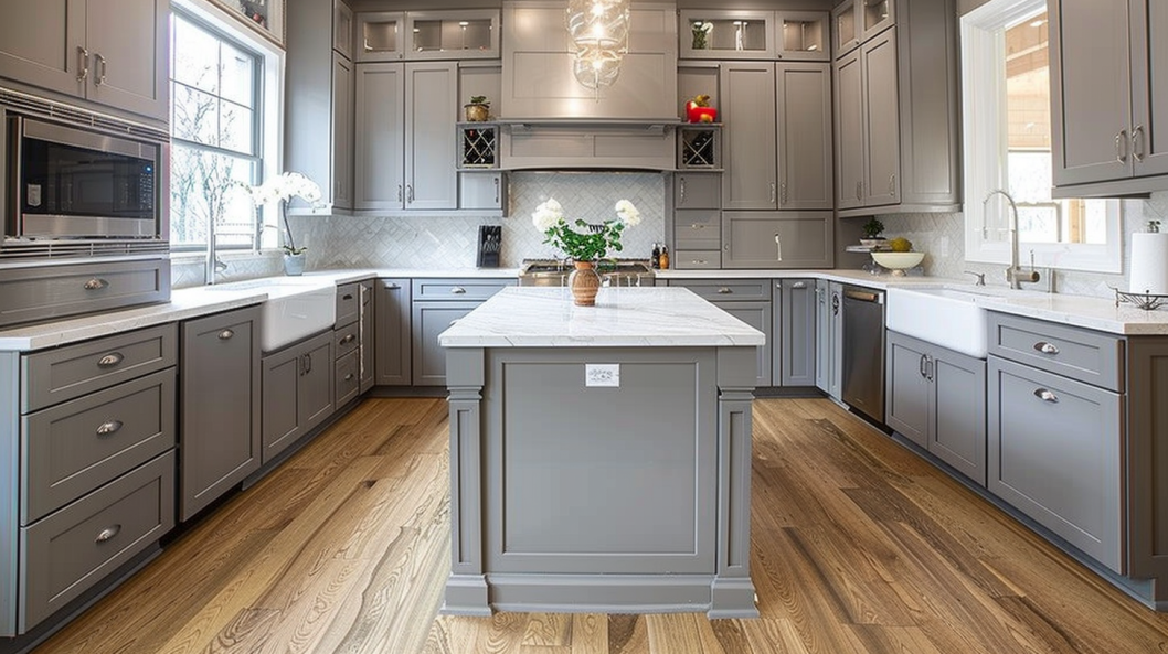 20 Stylish Gray Kitchen Cabinet Ideas Cabinets Bay LLC