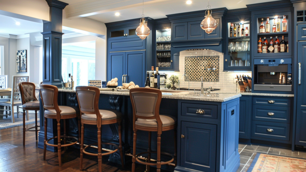 Upgrade Your Kitchen: 30 Ideas for Blue Kitchen Cabinets Cabinets Bay LLC