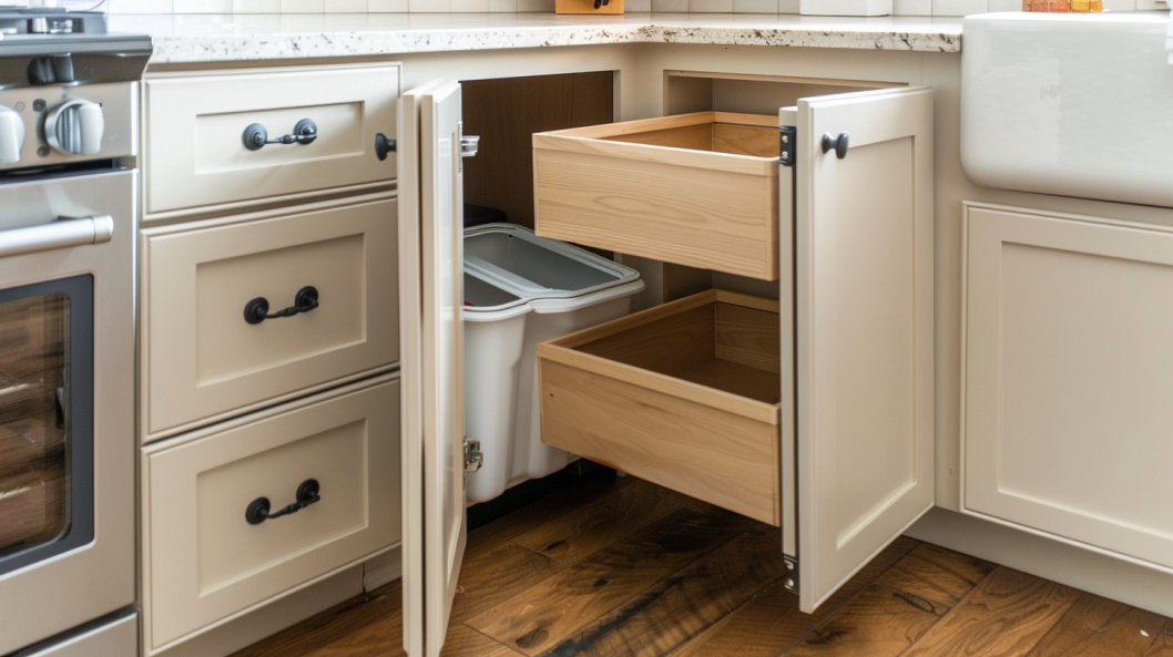 11 Innovative Corner Cabinet Ideas Cabinets Bay LLC