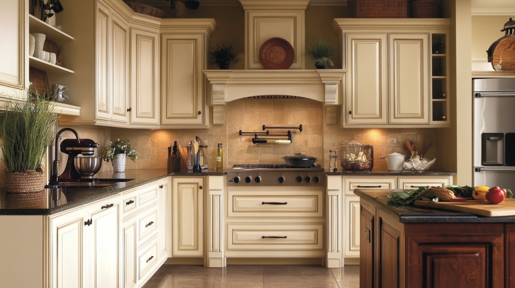 13 Best Kitchen Ideas with Cream Cabinets for a Timeless Look Cabinets ...