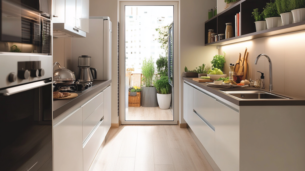 Galley Kitchen Design: Efficient & Stylish Space Solutions Cabinets Bay LLC