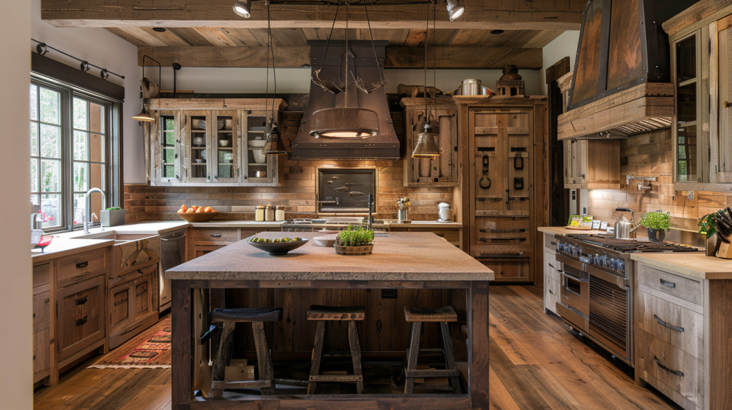 Cozy Up Your Kitchen with Rustic Kitchen Cabinets Cabinets Bay LLC