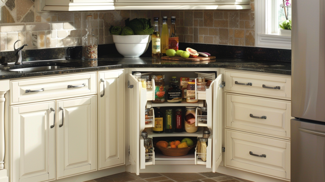 11 Innovative Corner Cabinet Ideas Cabinets Bay LLC