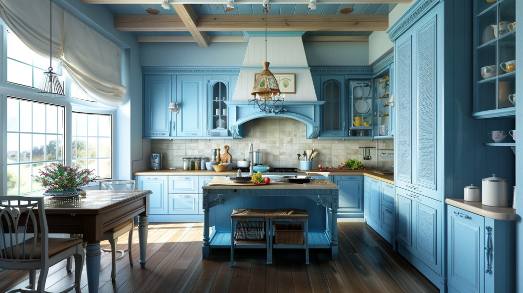 Upgrade Your Kitchen: 30 Ideas for Blue Kitchen Cabinets Cabinets Bay LLC
