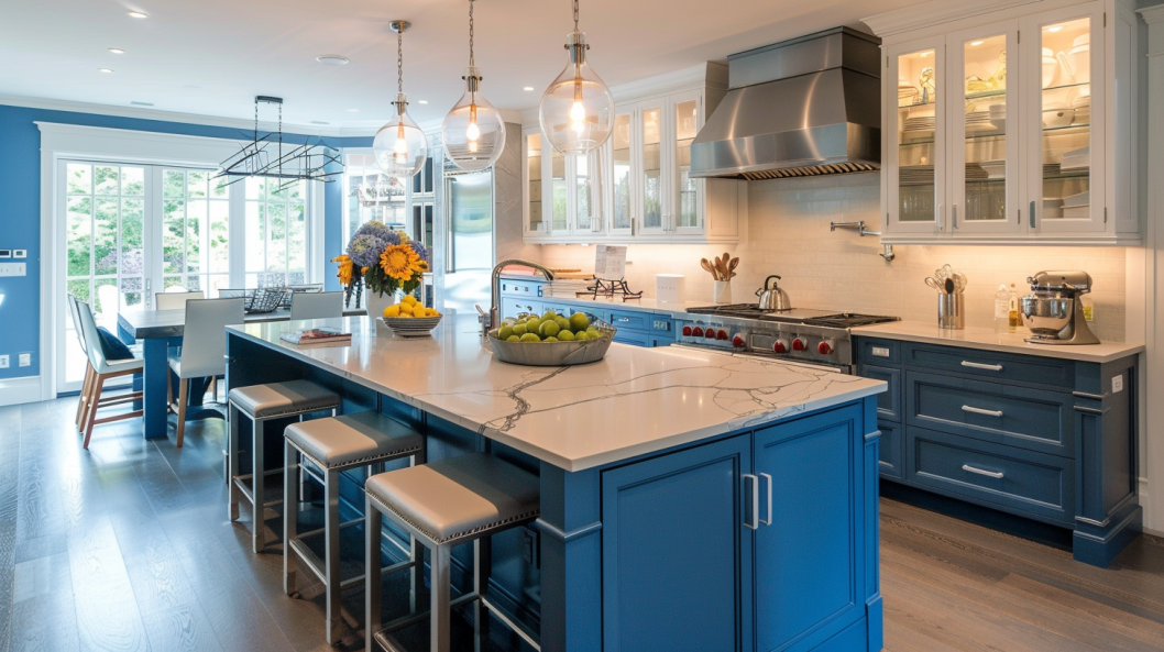 Upgrade Your Kitchen: 30 Ideas for Blue Kitchen Cabinets Cabinets Bay LLC