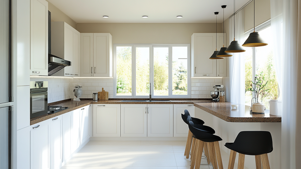 U-Shaped Kitchen Ideas: Optimize Your Layout Cabinets Bay LLC