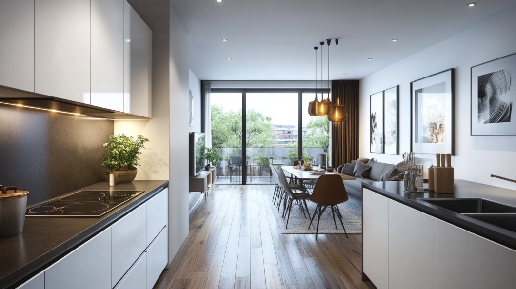 Galley Kitchen Design: Efficient & Stylish Space Solutions Cabinets Bay LLC