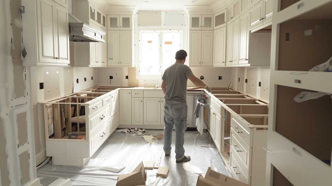 How to Remove Kitchen Cabinets | Simple Process Cabinets Bay LLC