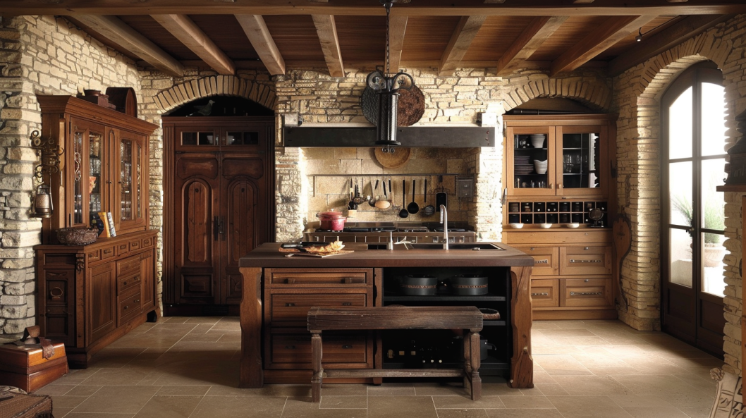 Cozy Up Your Kitchen with Rustic Kitchen Cabinets Cabinets Bay LLC