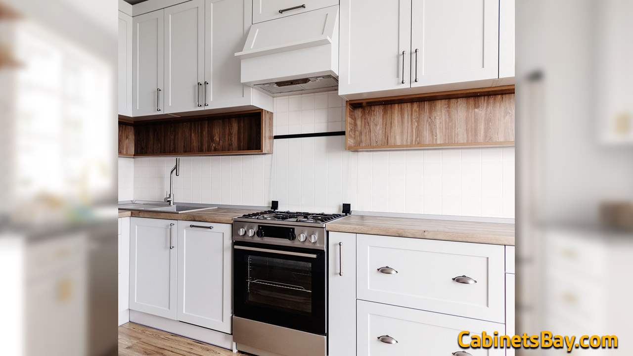 Base End Angle & Shelf Cabinets - Base Cabinets - Moonlight Shaker ...